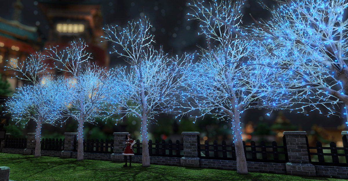 イルミネーテッドツリー｜Illuminated Tree | HOUSING ITEM for FF14