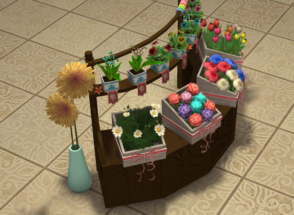 フローリストカウンター｜Florist’s Counter | HOUSING ITEM for FF14