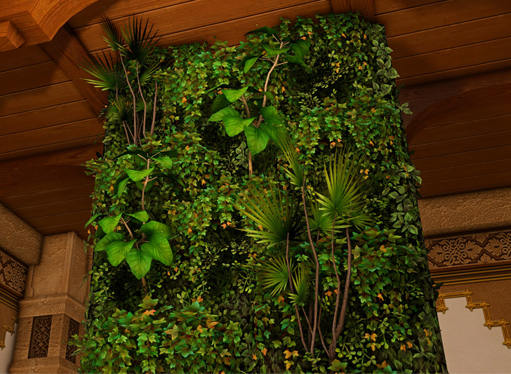 グリーンパーティション｜Verdant Partition | HOUSING ITEM for FF14