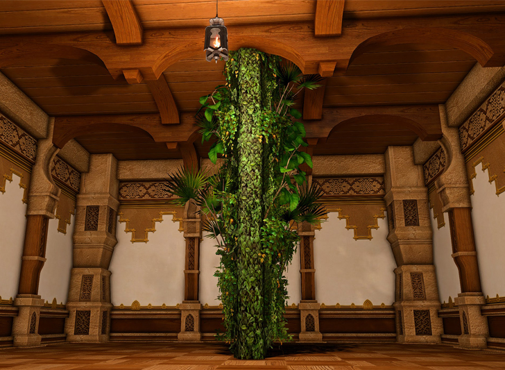 グリーンパーティション｜Verdant Partition | HOUSING ITEM for FF14
