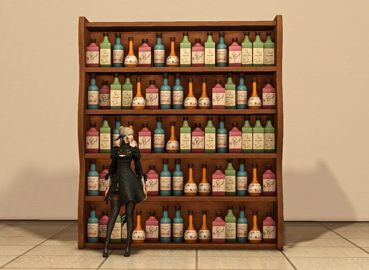 バックバー｜Back Bar | HOUSING ITEM for FF14